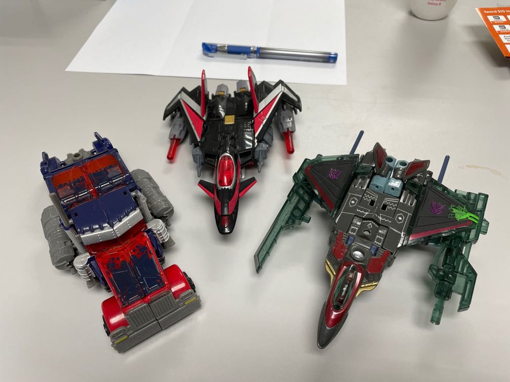 Transformers energon star scream and sky shadow, Hobbies & Toys, Toys ...