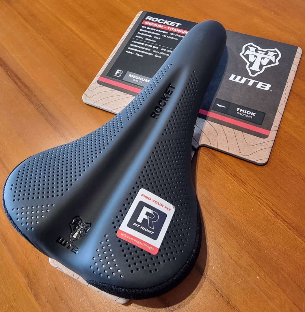 WTB Rocket Titanium Saddle medium 215g MTB Enduro Gravity Hybrid ...