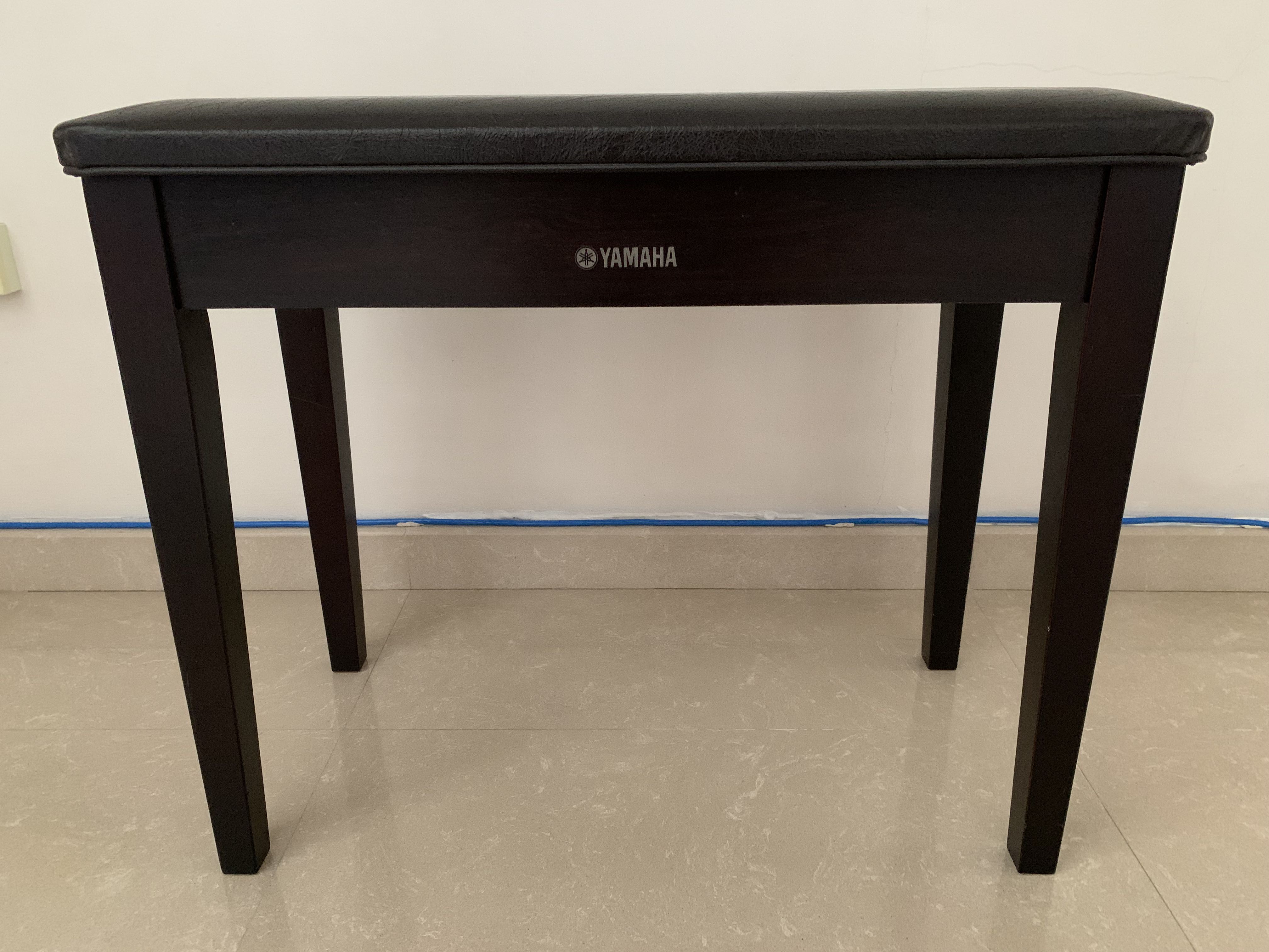 Yamaha non-adjustable piano stool, Furniture & Home Living, Furniture ...