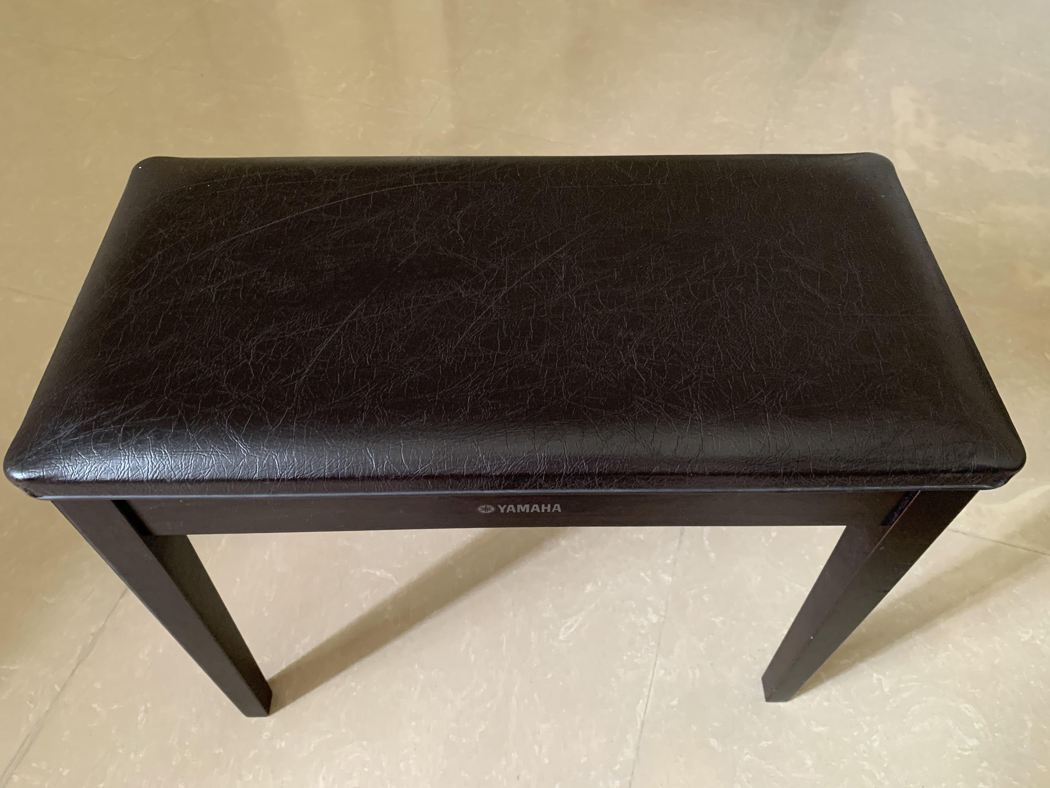 Yamaha non-adjustable piano stool, Furniture & Home Living, Furniture ...