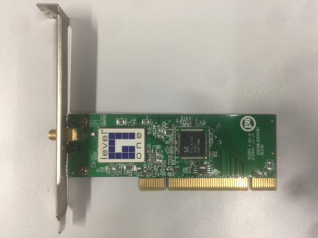 $20 level one 名廠 Realtek RTL8185 150M 802.11a/b/g Wireless LAN Network ...