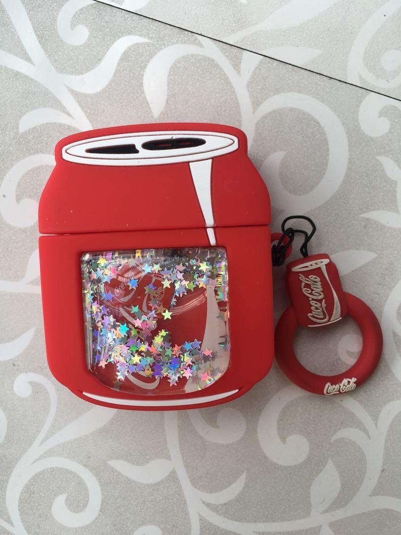 AirPods Pro cute cola coke glitter case, Mobile Phones & Gadgets ...