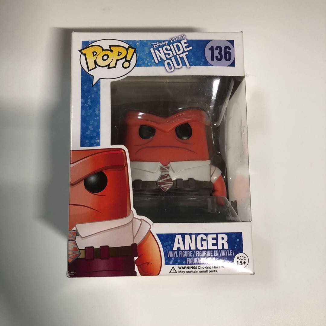 Anger - Inside Out Funko Pop, Hobbies & Toys, Toys & Games on Carousell