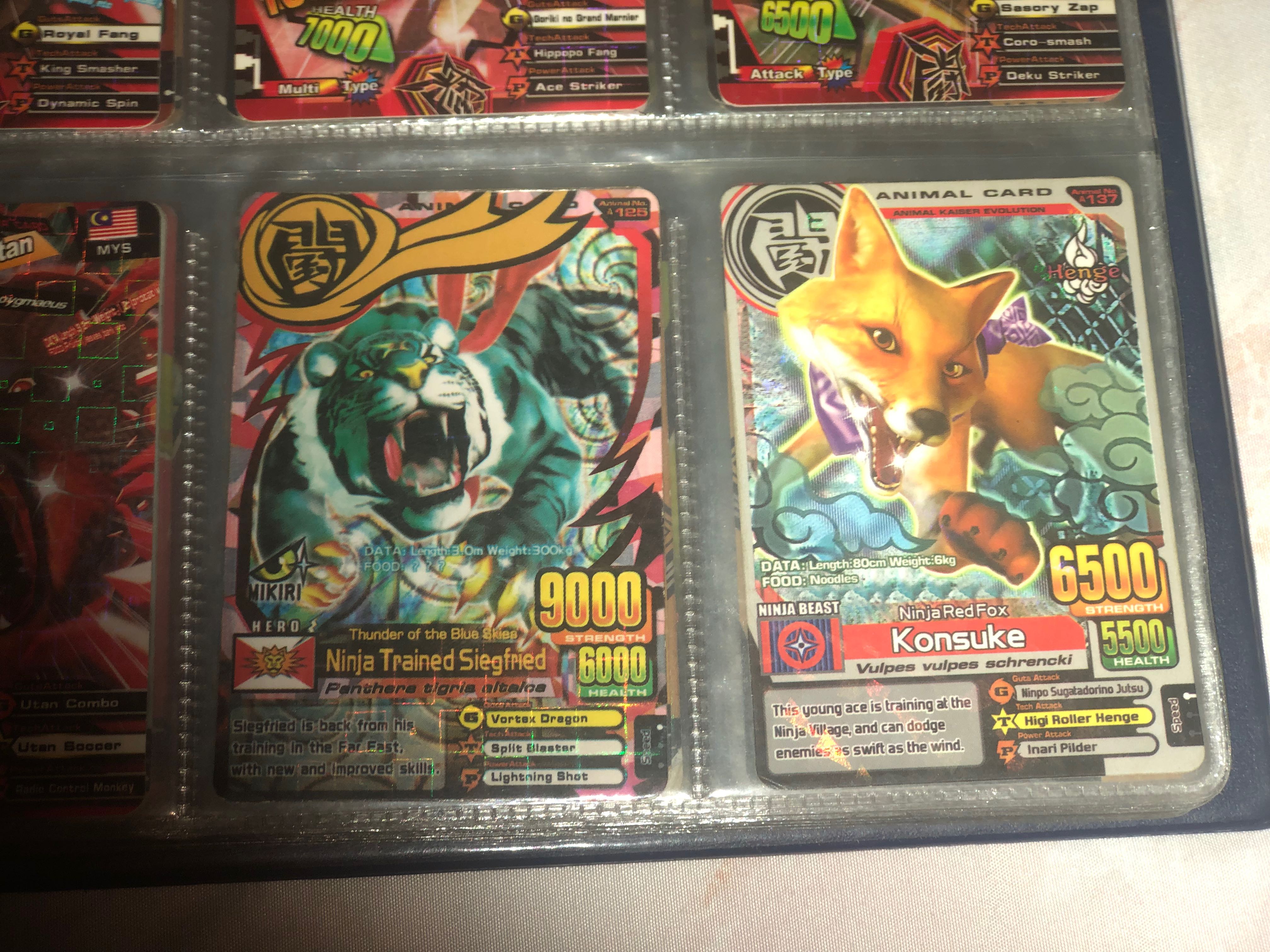 Animal Kaiser Cards Old (READ DESCRIPTION), Hobbies & Toys, Toys ...