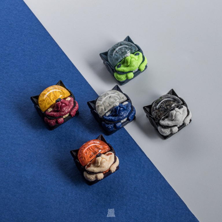 ArtKeyUniverse WoB Sirius (Artisanal Resin Keycap), Computers & Tech ...