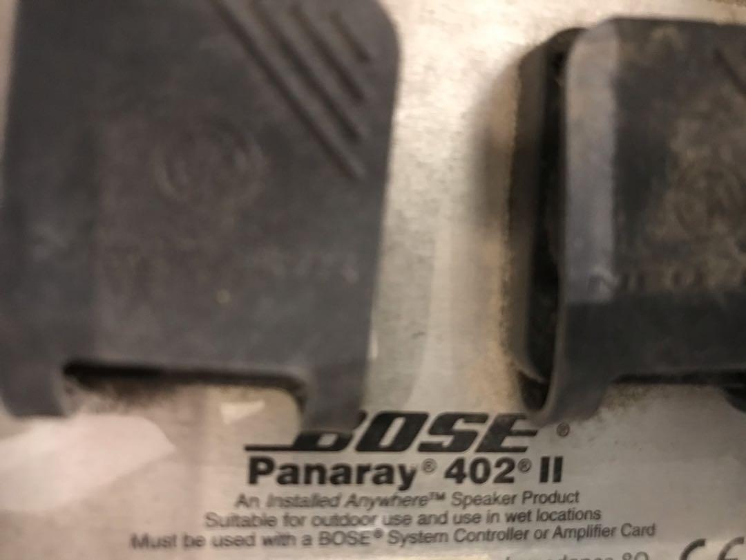 SOLD~Bose Panaray 402 II speaker, Audio, Soundbars, Speakers ...