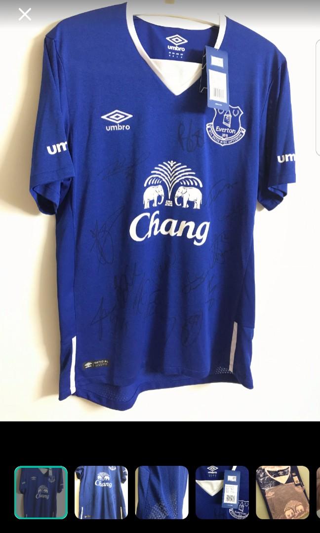 Brand New Authentic Limited edition Everton Home Kit, Men's Fashion ...