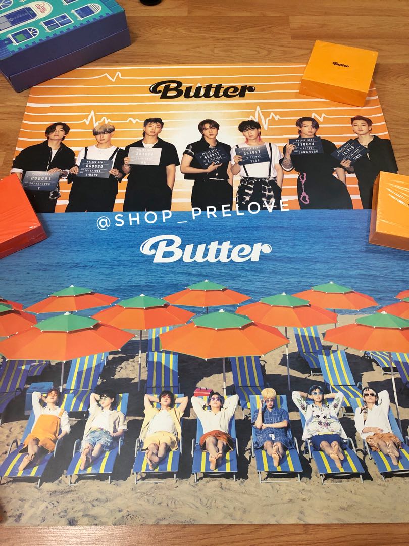 Butter poster, Hobbies & Toys, Memorabilia & Collectibles, K-Wave on ...
