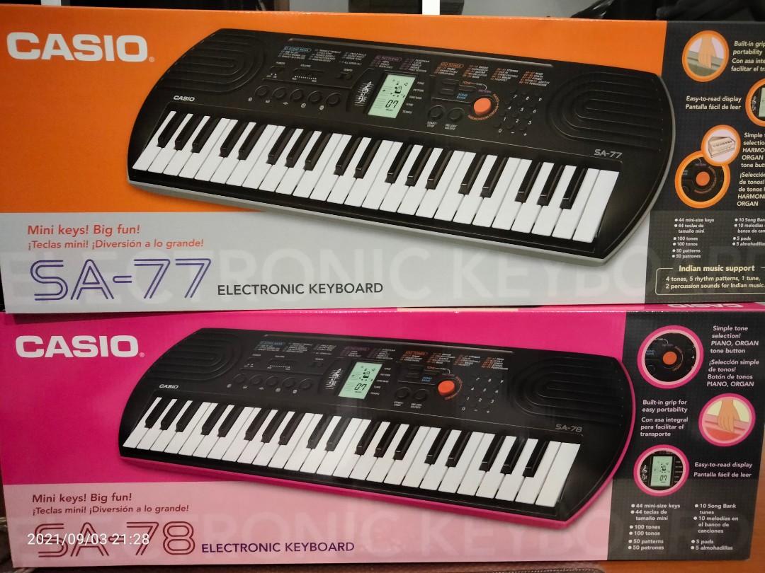 Casio mini electronic musical keyboards, Hobbies & Toys, Music & Media ...