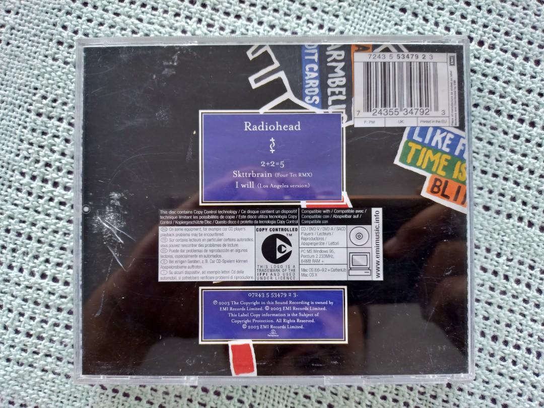 CD Radiohead : 2+2=5 ( CD Two ), Hobbies & Toys, Music & Media, CDs ...