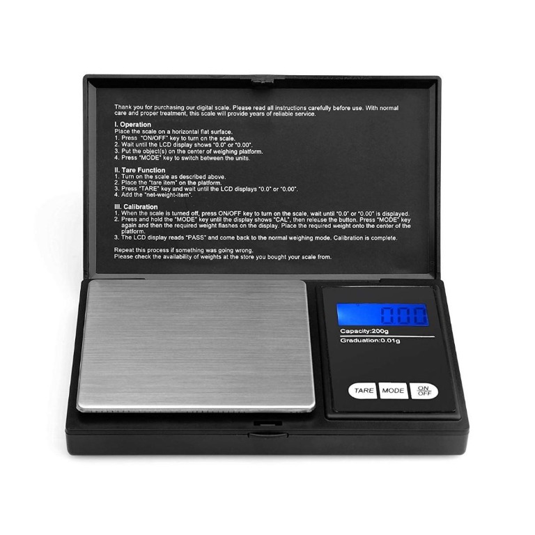 CS DIGITAL SCALE PROFESSIONAL MINI, Health & Nutrition, Health Monitors ...