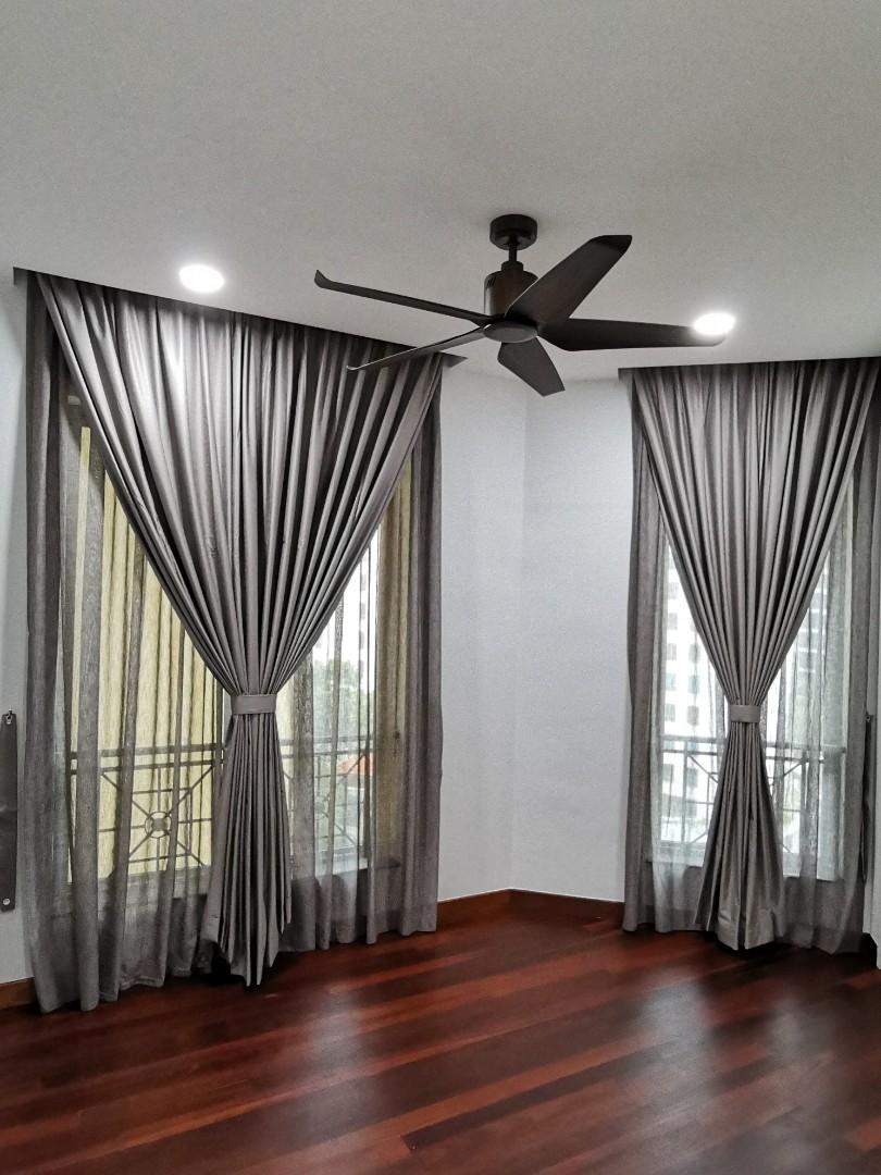 curtains PROMOTION, Furniture & Home Living, Home Decor, Curtains ...