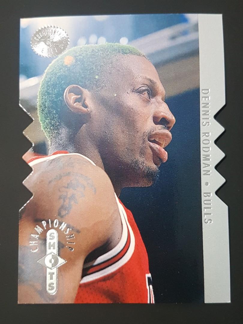 Dennis Rodman Die-cut Card, Hobbies & Toys, Toys & Games on Carousell