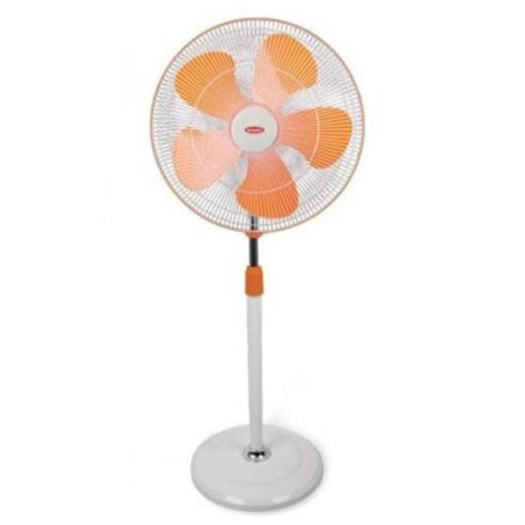 EuropAce 18" Twin Turbo Power 5 Blade Standing Fan, Furniture & Home ...