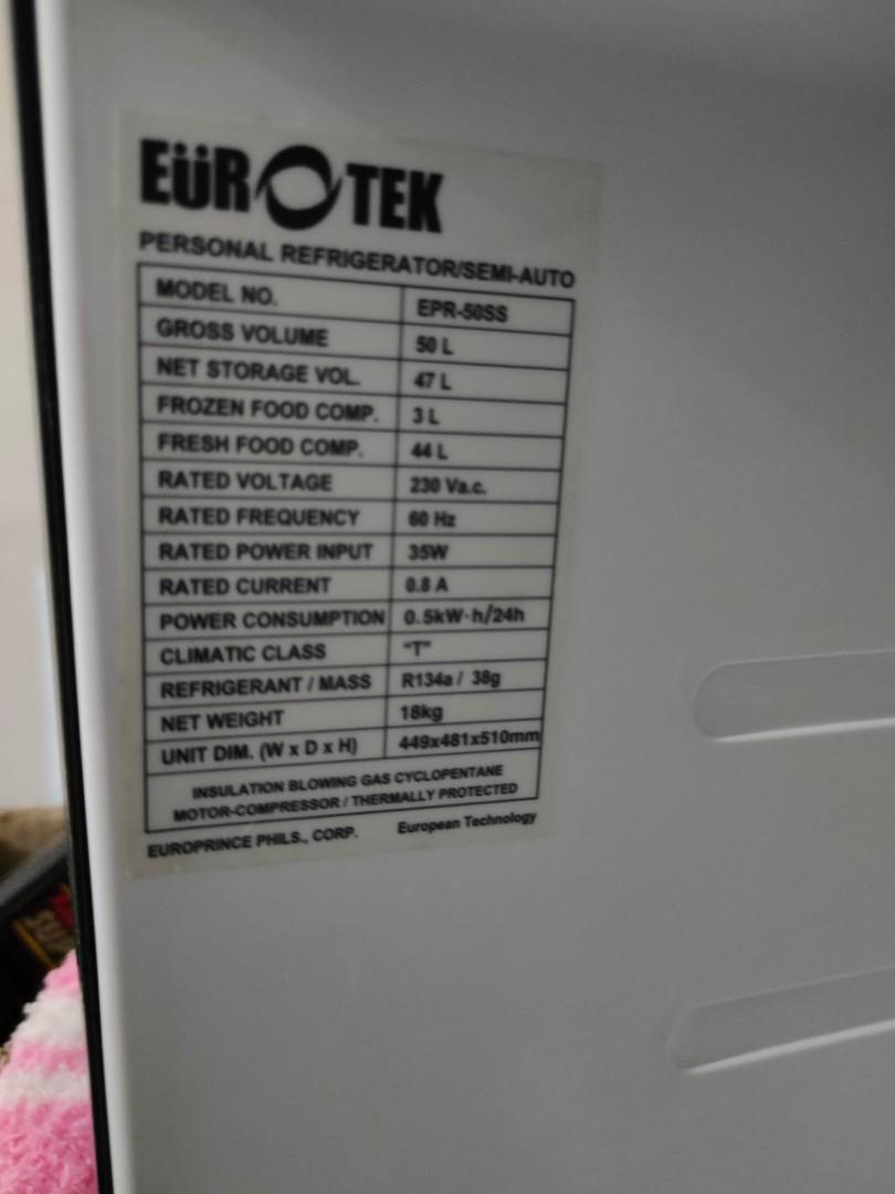 Personal Mini Refrigerator, TV & Home Appliances, Kitchen Appliances ...