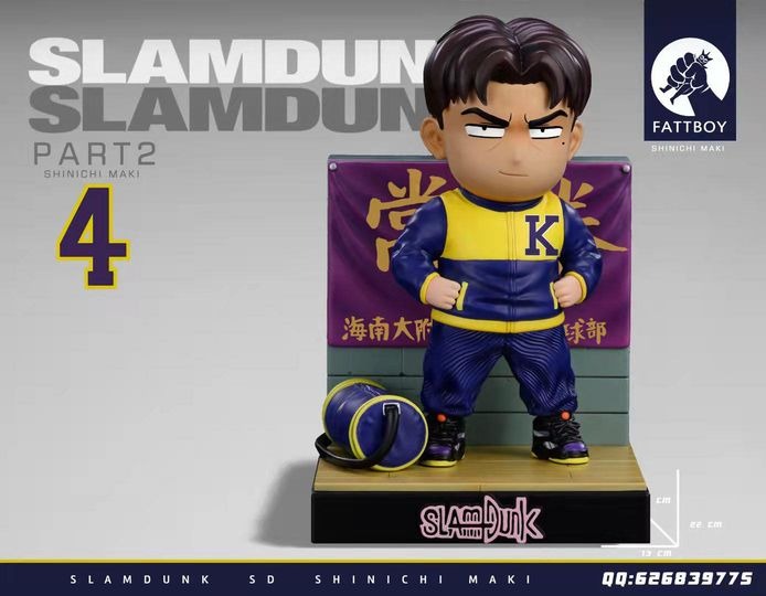 Fattboy Studio - SD SlamDunk Part 2 Series 03 - 牧坤 - Shinichi Maki, Hobbies & Toys, Toys & Games ...