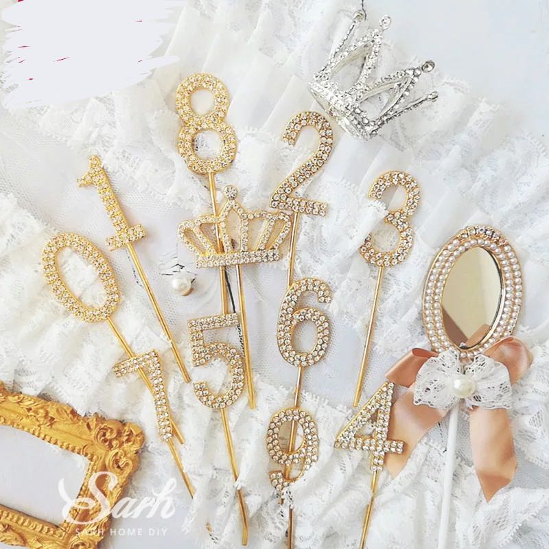 Generic party supplies - number cake toppers / DIY Cake Deco, Hobbies ...