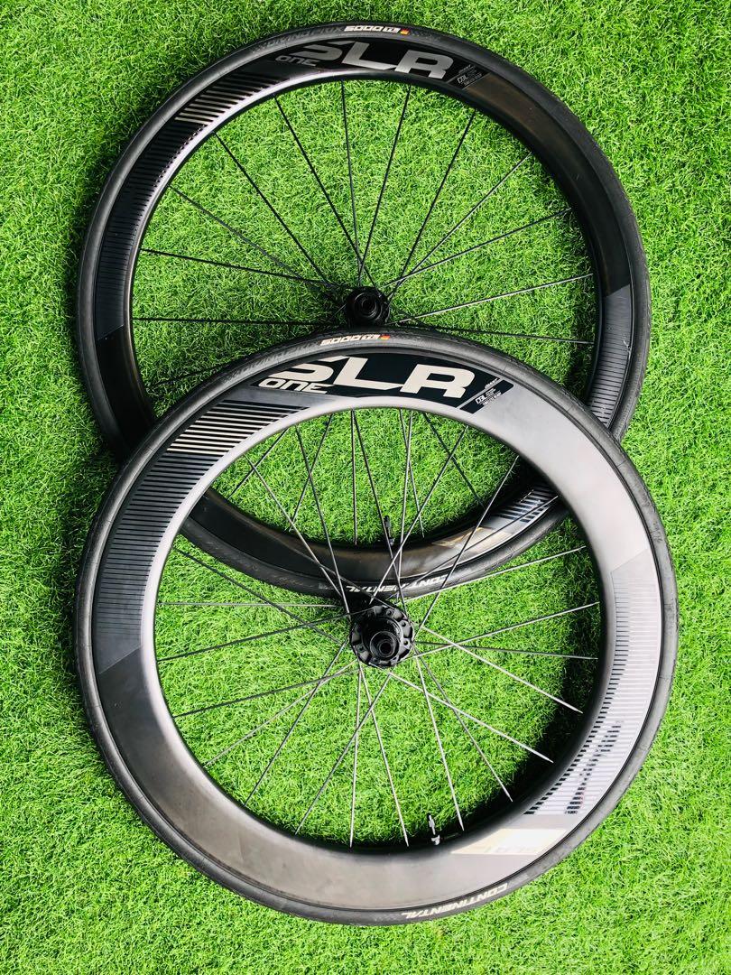 Giant SLR 1 disc wheelset F:42mm/R:65mm, Sports Equipment, Bicycles ...