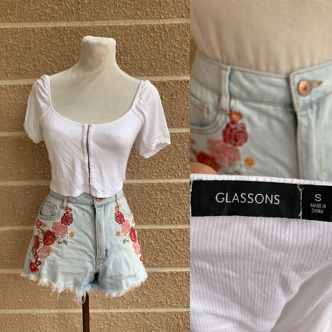 Glassons top, Women's Fashion, Tops, Blouses on Carousell