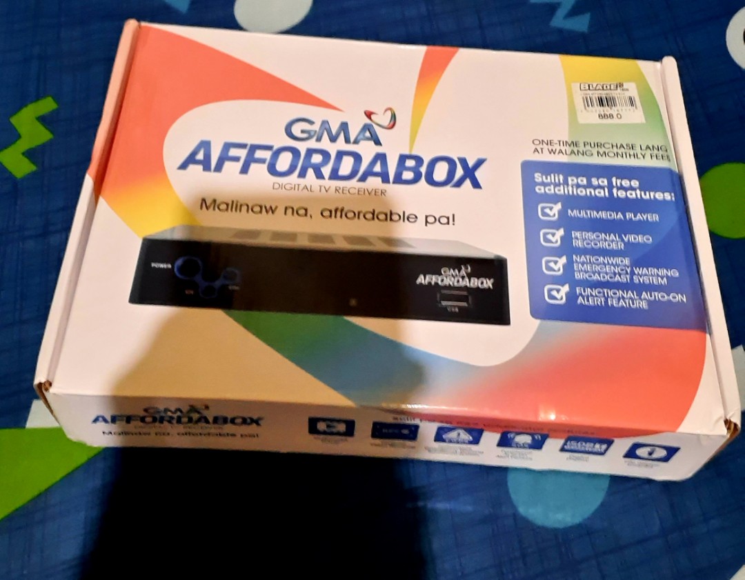 GMA AFFORDABOX, TV & Home Appliances, TV & Entertainment, Entertainment ...
