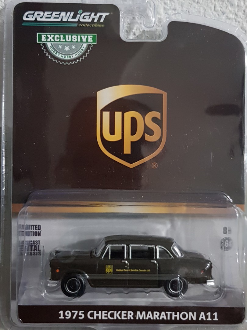 Greenlight UPS Checker & Panel, Hobbies & Toys, Toys & Games on Carousell