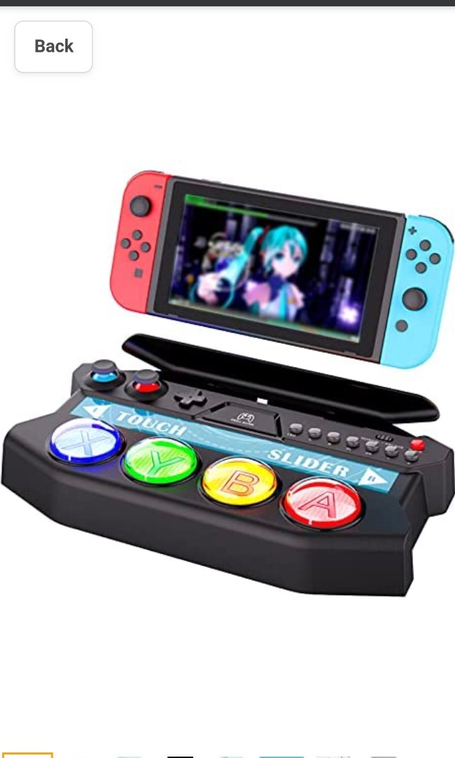 Hatsune Miku Project Diva Switch Mini Controller Gamepad, Video Gaming ...