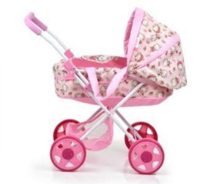 Hello Kitty Doll Stroller, Hobbies & Toys, Toys & Games on Carousell