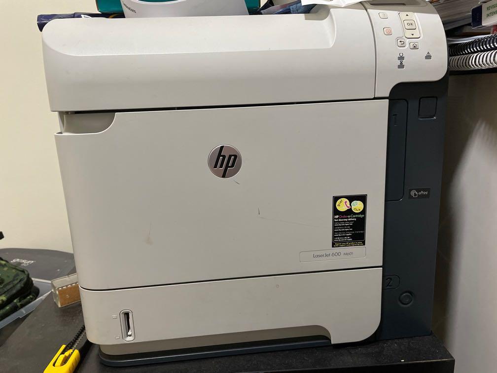 Hp LaserJet 600 M601 printer, Computers & Tech, Printers, Scanners ...