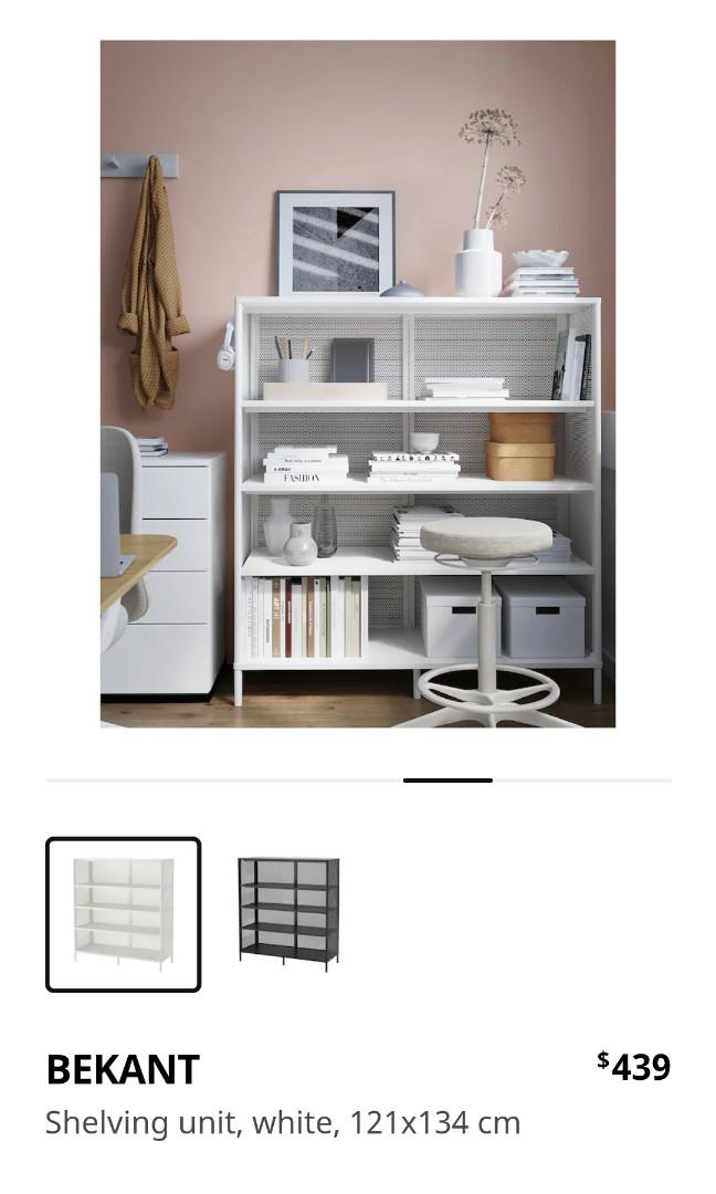 Ikea Bekant - Just 1 week old, Furniture & Home Living, Furniture ...