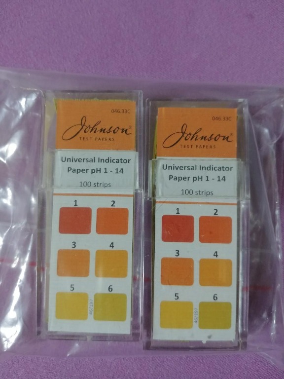 Johnson universal indicator paper pH 1-14 (twin pack), Health ...