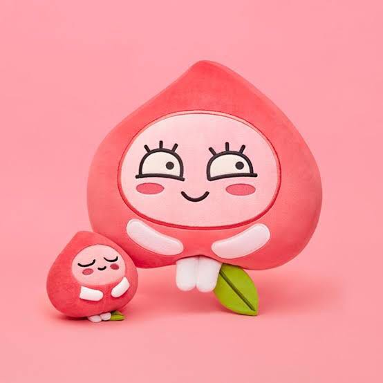 Kako Friends Apeach Blossom Plush 14", Hobbies & Toys, Toys & Games on ...