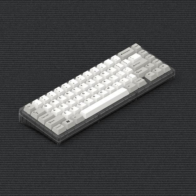 KBDFans KBD67 lite R2 - Smokey Transparent, Computers & Tech, Parts ...