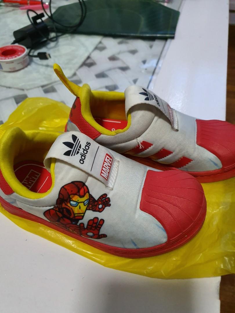 Adidas iron man shoe, Babies & Kids, Babies & Kids Fashion on Carousell