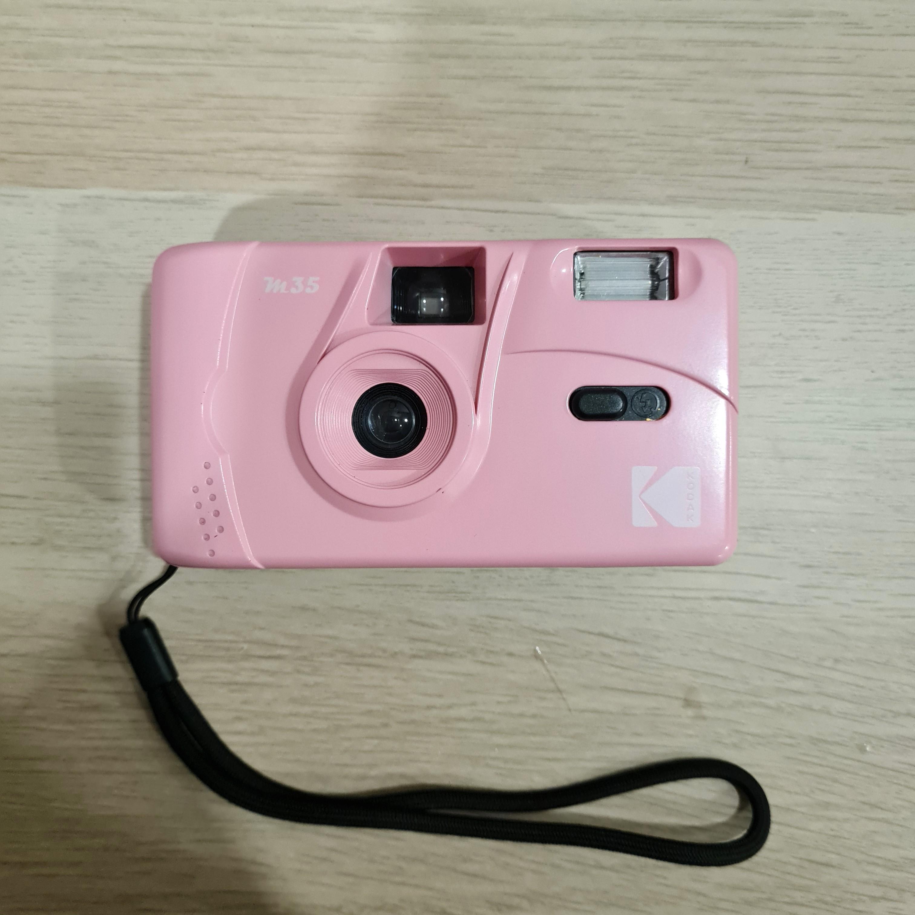 kodak m35 reusable film camera (pastel pink), Photography, Cameras on ...