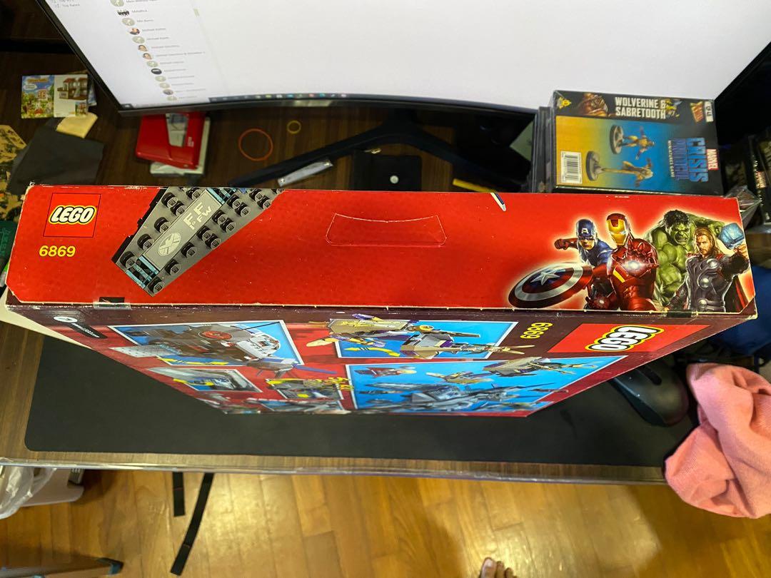 Lego 6869 Quinjet Aerial Battle, Hobbies & Toys, Toys & Games on Carousell