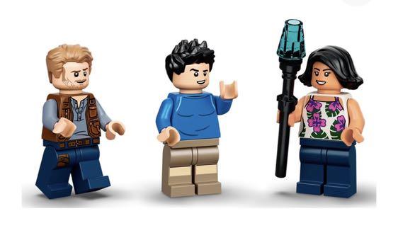 Lego 76941 Jurassic World Carnotaurus Dinosaur Chase Kenji, Sammy, Owen ...