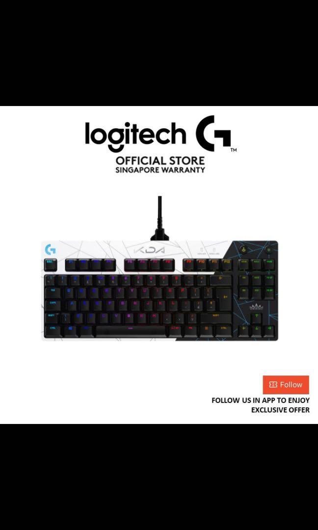 Gaming Bundle Logitech G Pro K Da Mechanical Gaming Keyboard Logitech G Hero K Da High