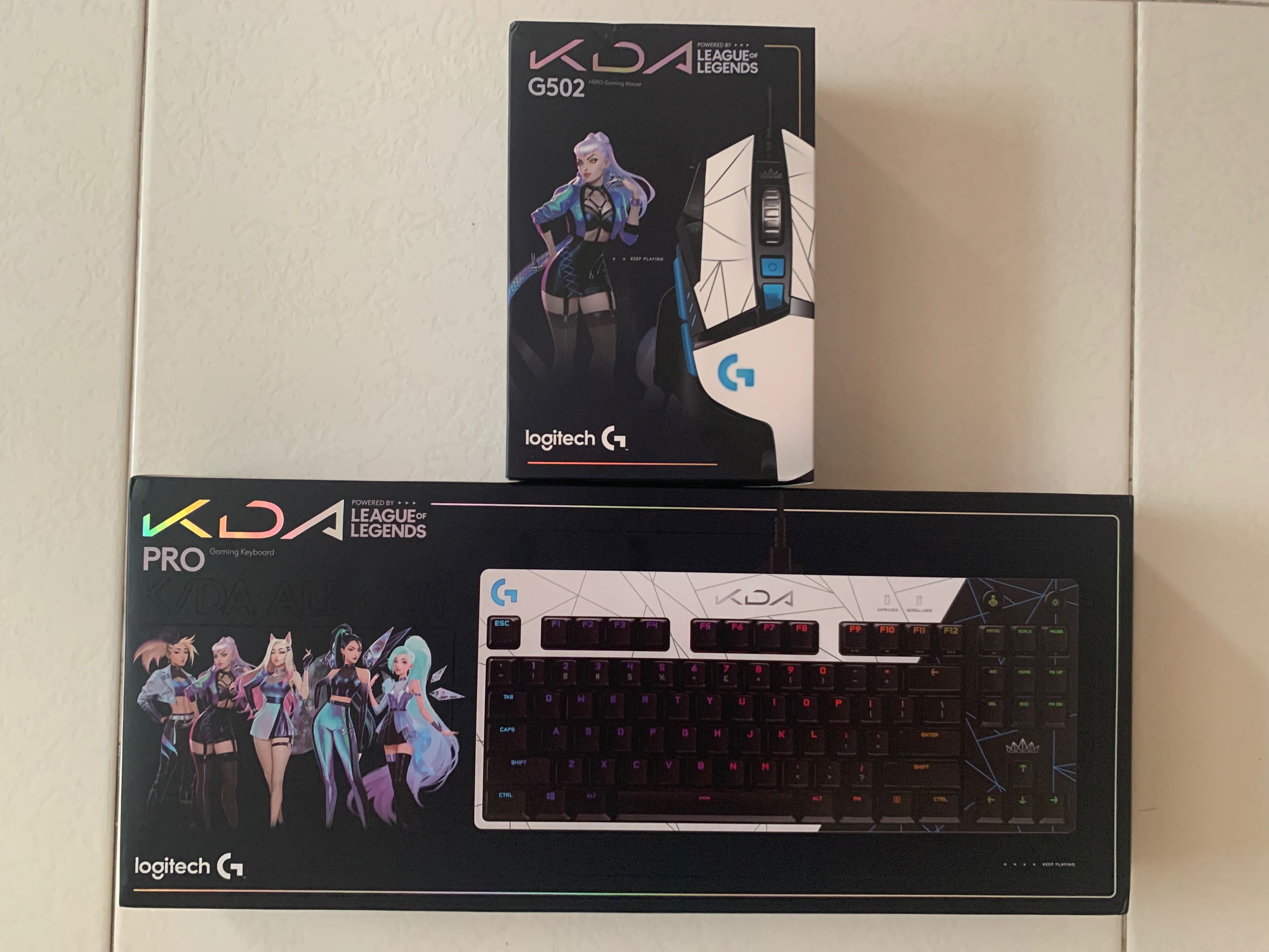 [Gaming Bundle] Logitech G PRO K/DA Mechanical Gaming Keyboard ...