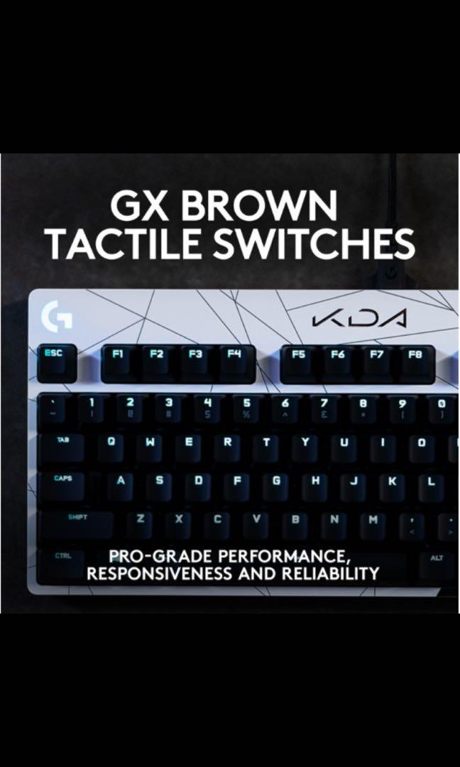 [Gaming Bundle] Logitech G PRO K/DA Mechanical Gaming Keyboard ...