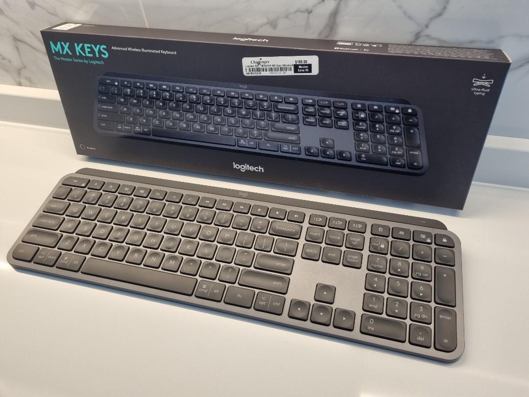 Logitech Mx Keys Wireless Keyboard, Computers & Tech, Parts ...