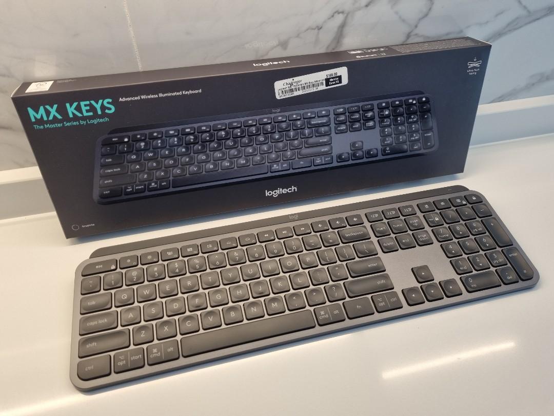 Logitech Mx Keys Wireless Keyboard, Computers & Tech, Parts ...