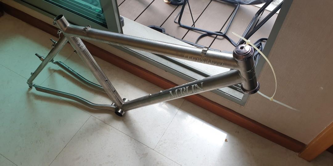 Merlin Titanium Frame, Sports Equipment, Bicycles & Parts, Parts ...