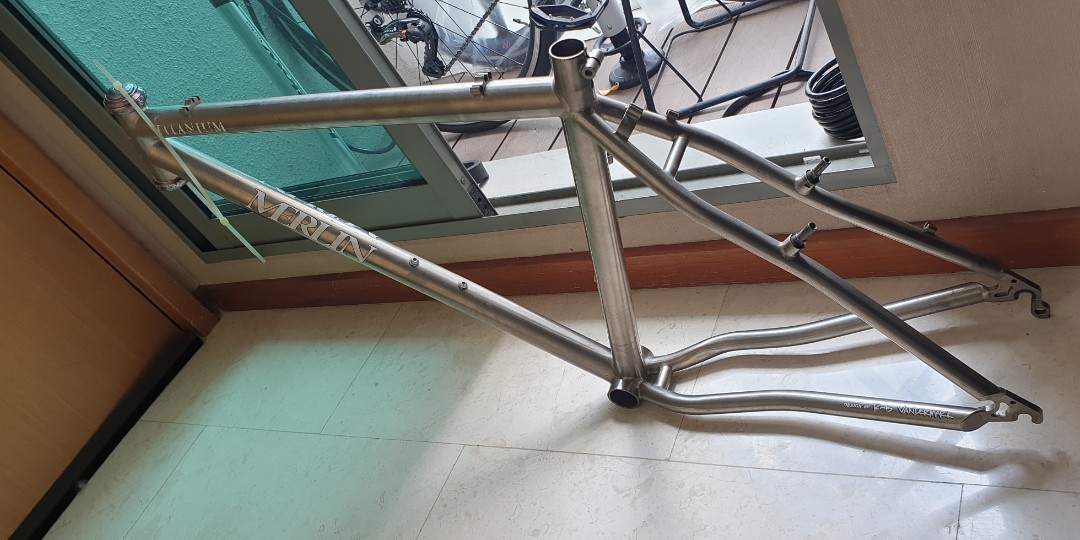 Merlin Titanium Frame, Sports Equipment, Bicycles & Parts, Parts ...