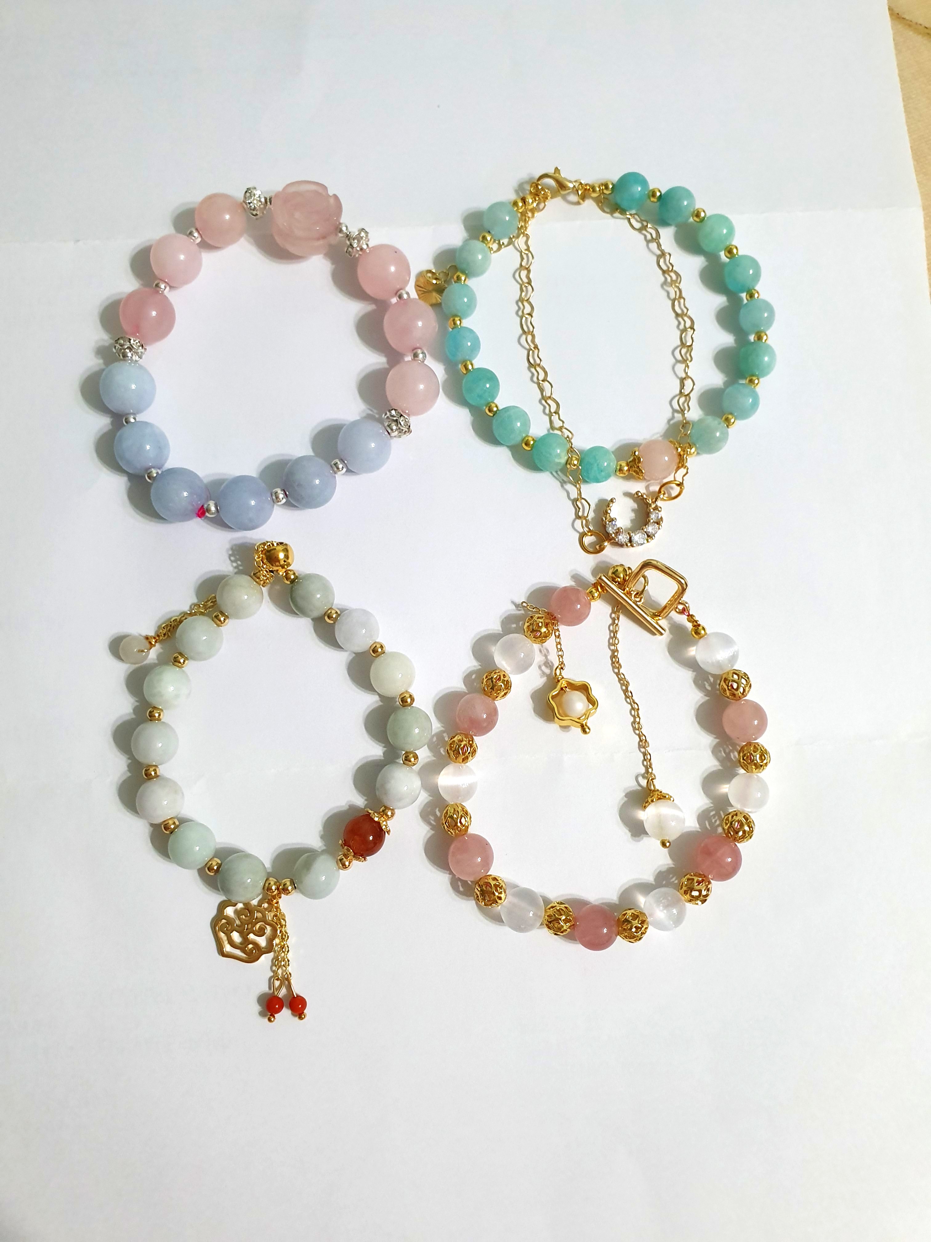 Natural Crystal DIY Bracelet