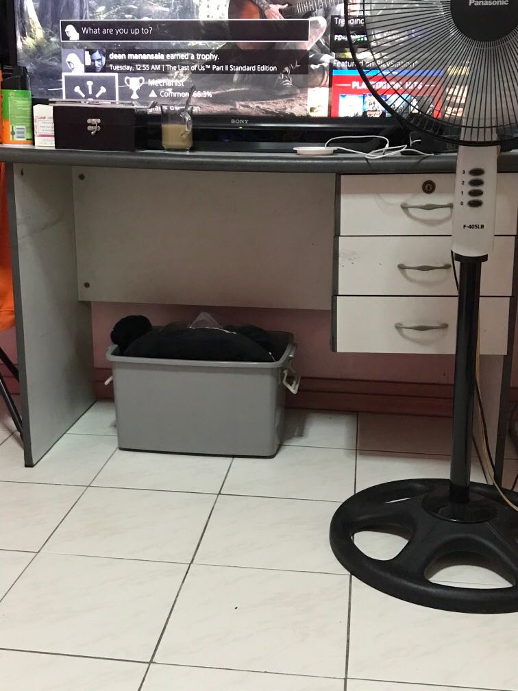 Old Office Table, Furniture & Home Living, Furniture, Tables & Sets on ...