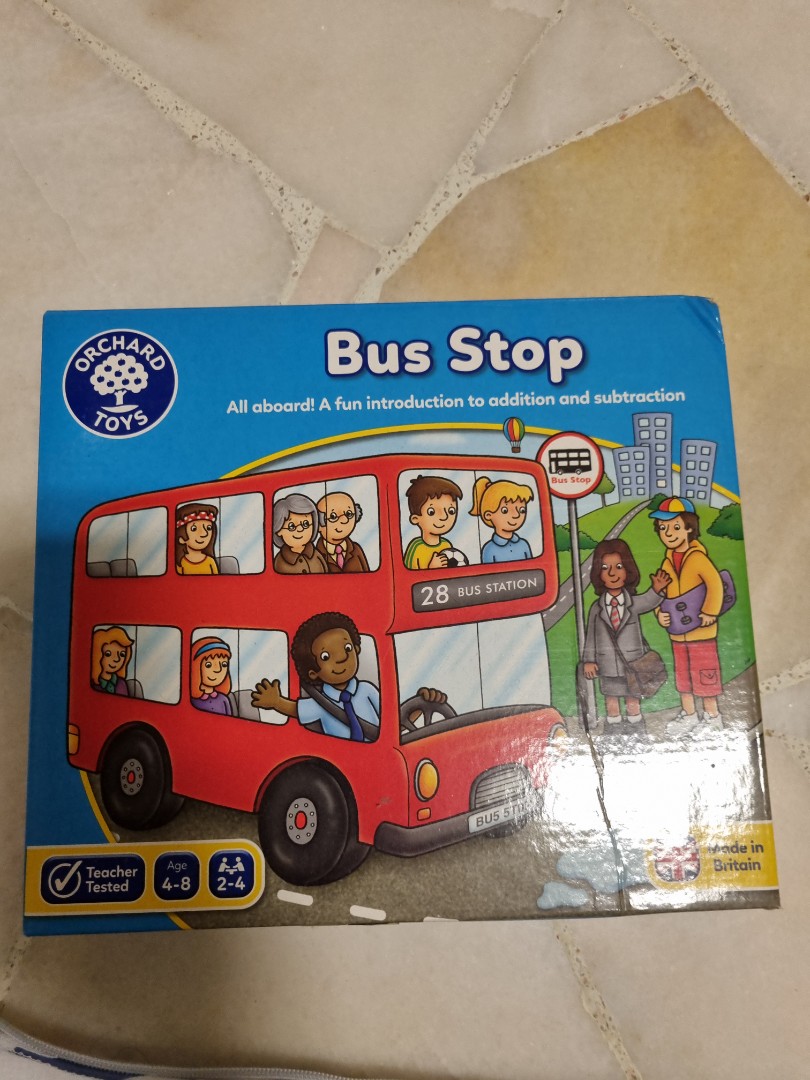 Orchard Toys- Bus Stop, Babies & Kids, Infant Playtime on Carousell