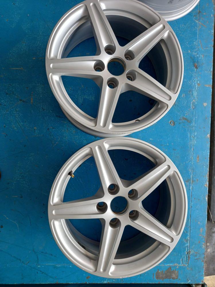 Orginal Audi A4 16 inch Alloy Rims x 4, Car Accessories, Tyres & Rims ...