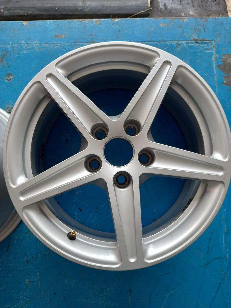 Orginal Audi A4 16 inch Alloy Rims x 4, Car Accessories, Tyres & Rims ...