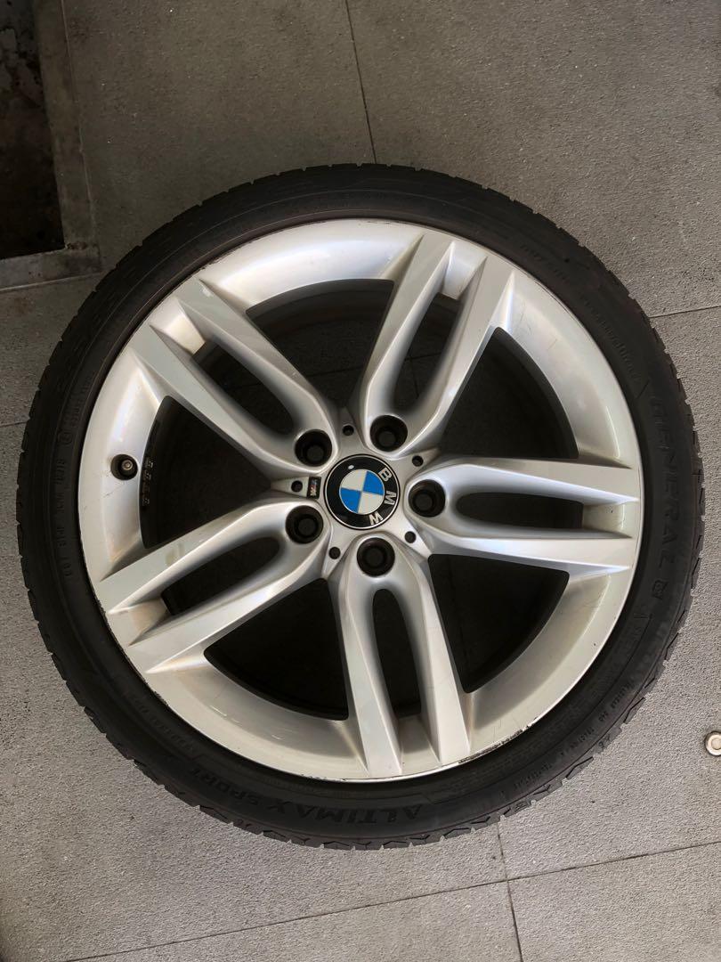 Original 18” BMW M Sport Rims, Car Accessories, Tyres & Rims on Carousell