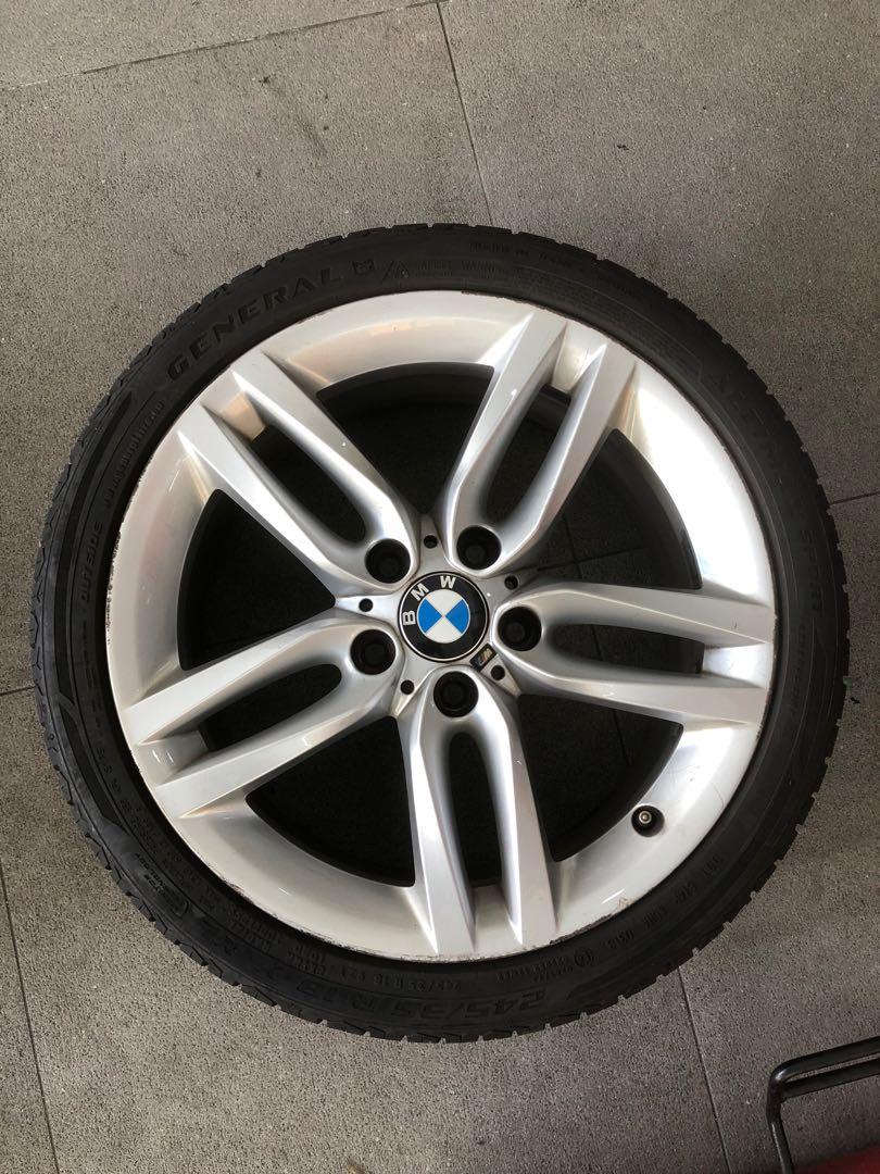 Original 18” BMW M Sport Rims, Car Accessories, Tyres & Rims on Carousell
